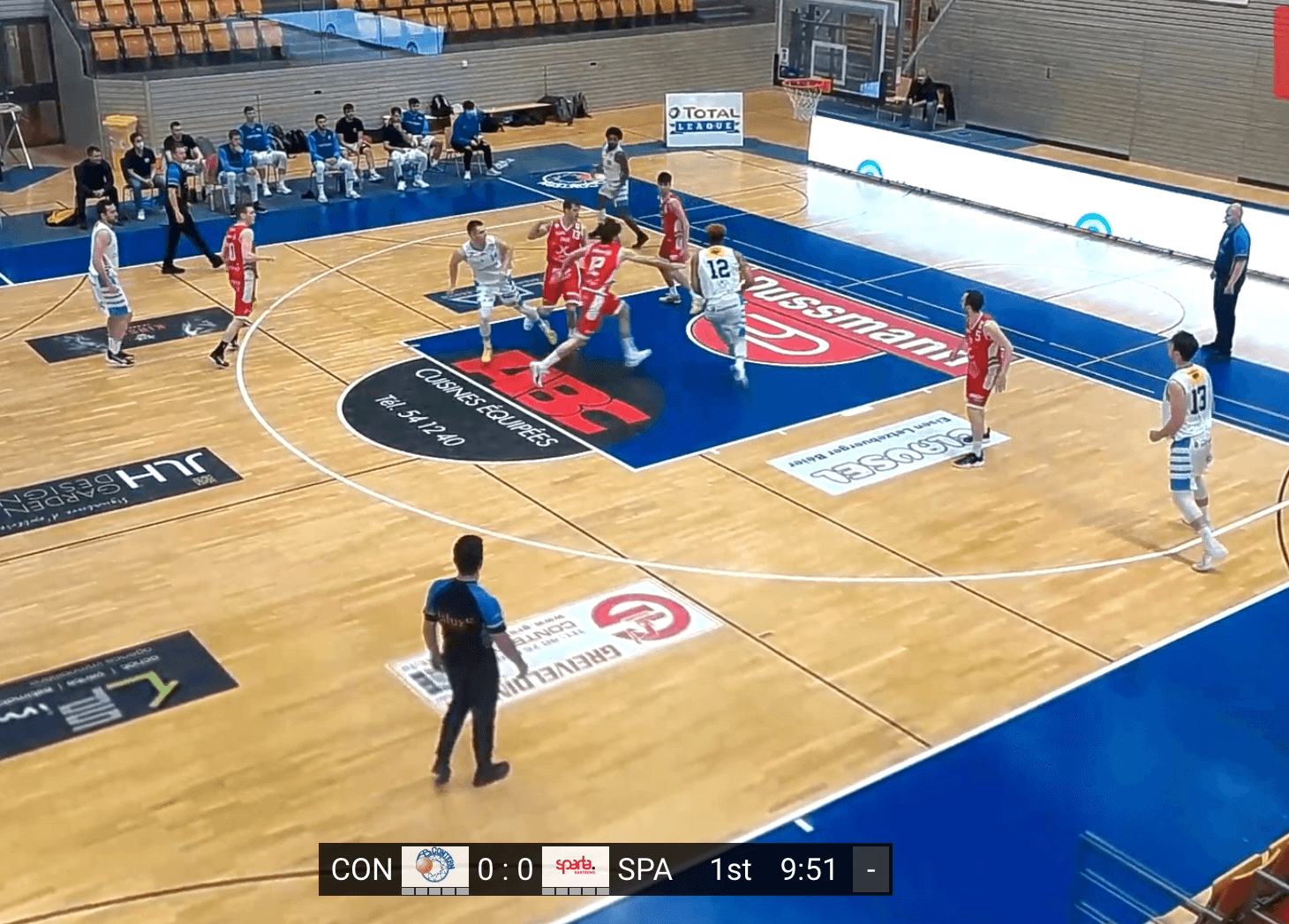 Highlight-video: Contern starts game with great team-play and dunk ...
