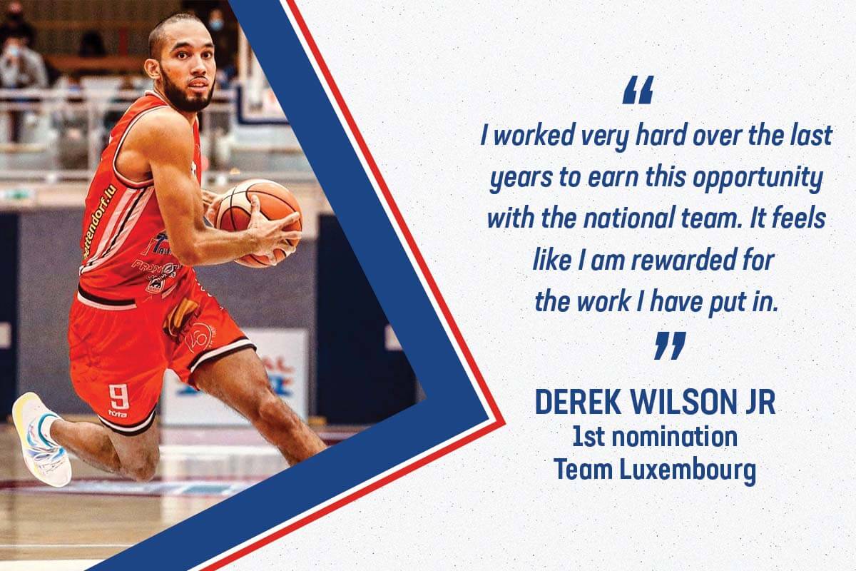 Interview with national team « newcomer » Derek Wilson - Fédération ...