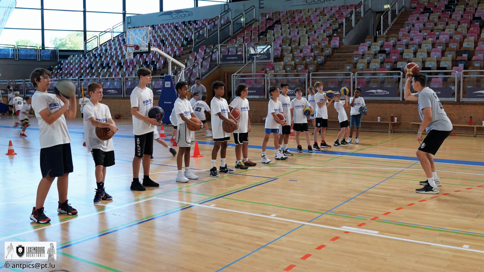 Pictures of the FLBB rising stars camp - Fédération Luxembourgeoise de ...