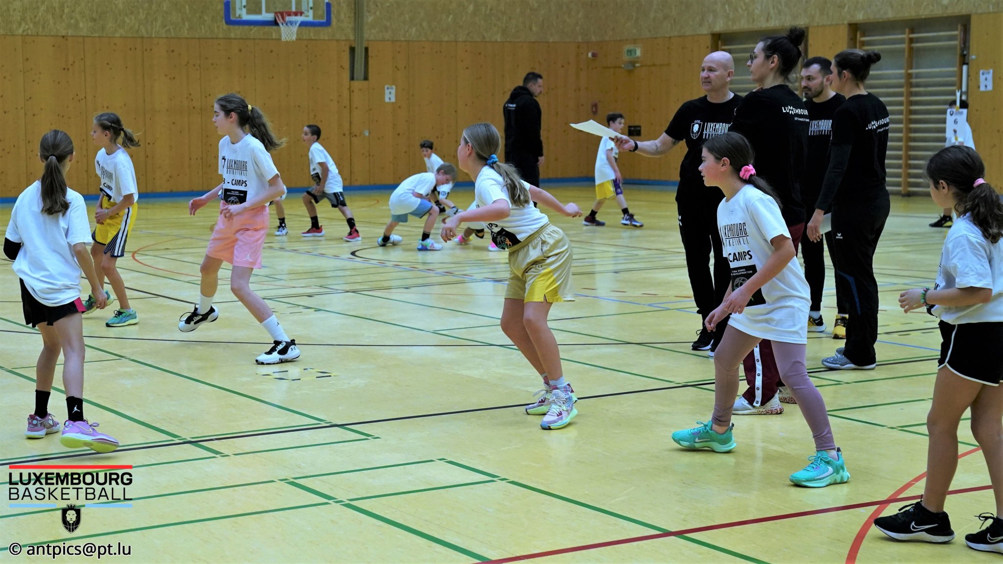 Pictures of the FLBB camp in Dudelange - Fédération Luxembourgeoise de ...