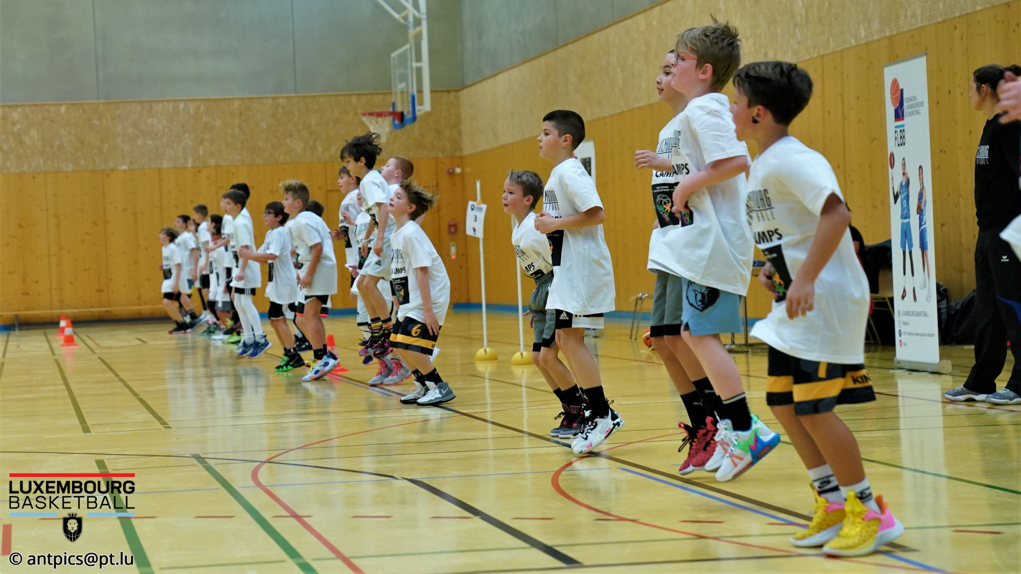Pictures of the FLBB camp in Dudelange - Fédération Luxembourgeoise de ...