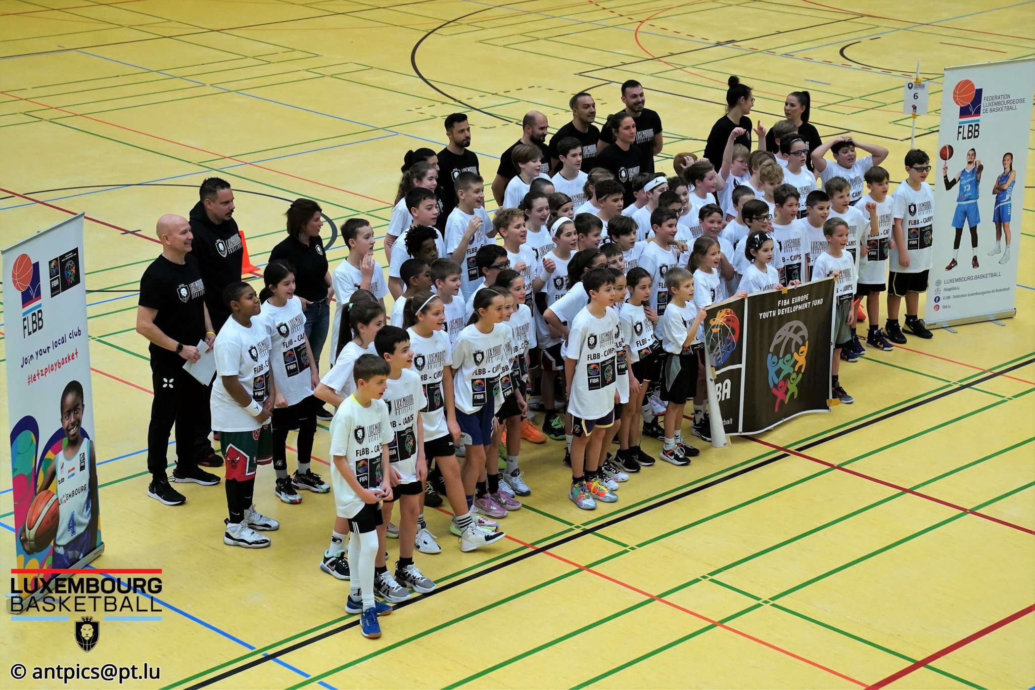 Pictures of the FLBB camp in Dudelange - Fédération Luxembourgeoise de ...