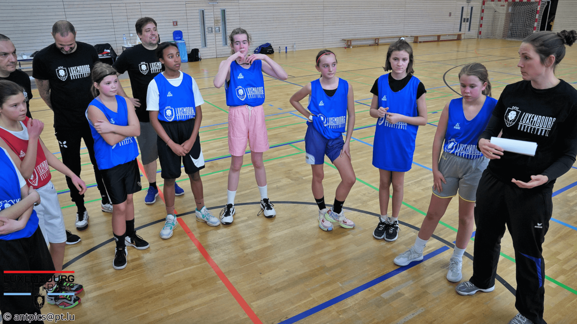 Pictures of the FLBB U12 camp - Fédération Luxembourgeoise de Basket ...