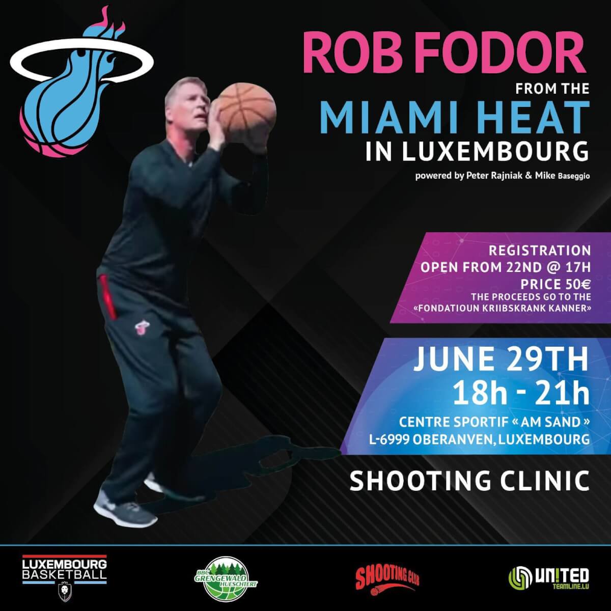 Shooting clinic with Rob Fodor on June 29th - Fédération ...
