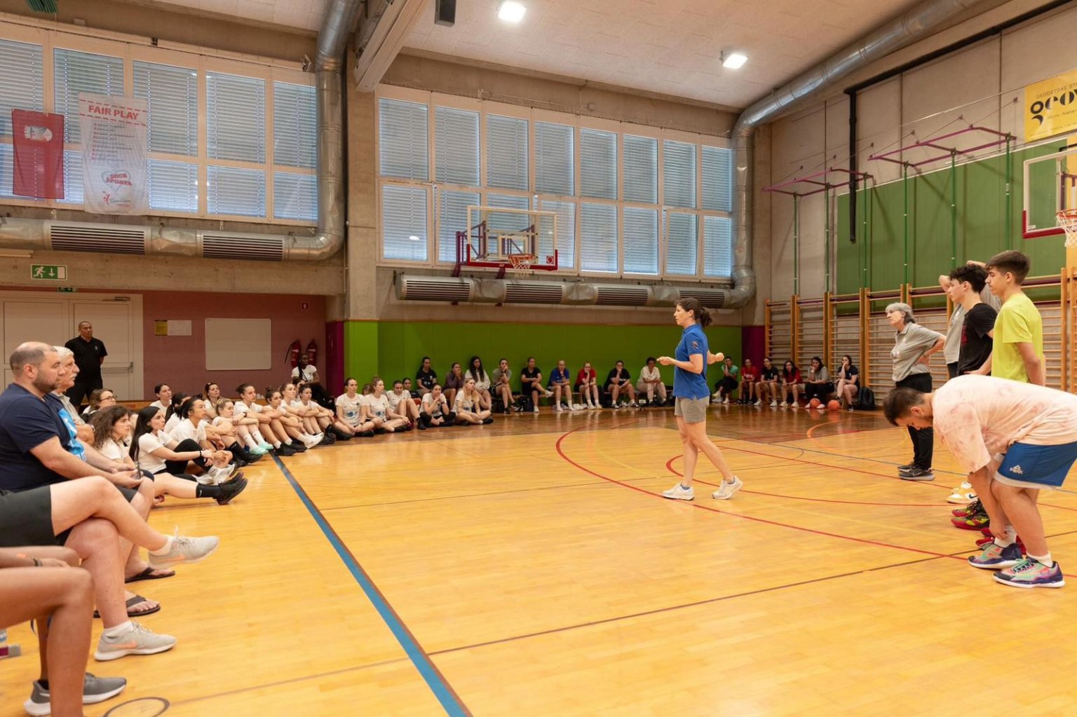 Tara Booker participated in the FIBA European Women’s Basketball Summit ...