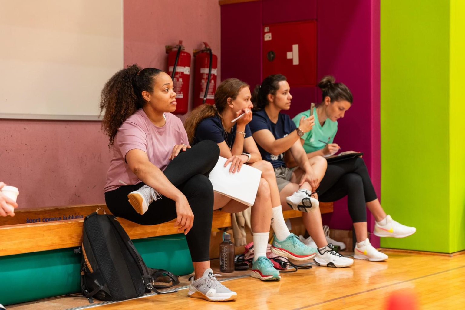 Tara Booker participated in the FIBA European Women’s Basketball Summit ...