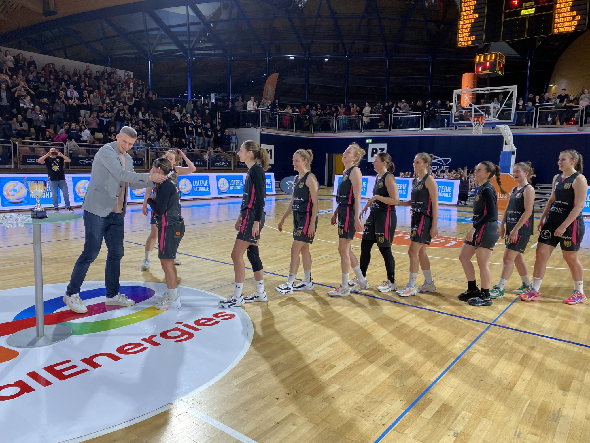 Black Star Mersch wins women’s cup FLBB - Fédération Luxembourgeoise de ...