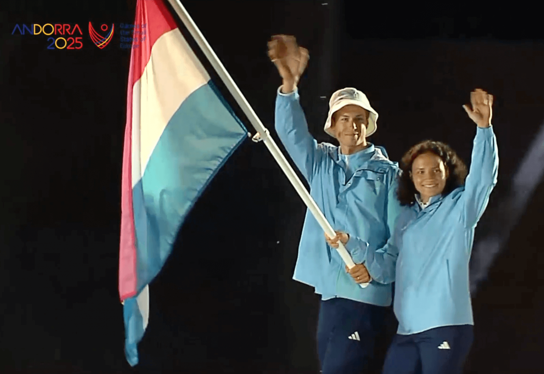 Magaly Meynadier was the flag bearer for Luxembourg - Fédération ...
